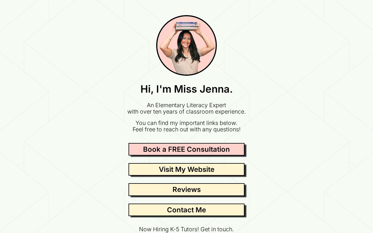 Meet Miss Jenna